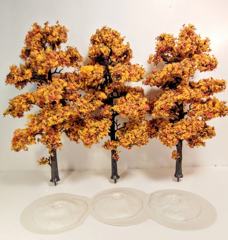 Trees Miniature 8 Tall W/planting Peg and Stands for - Etsy