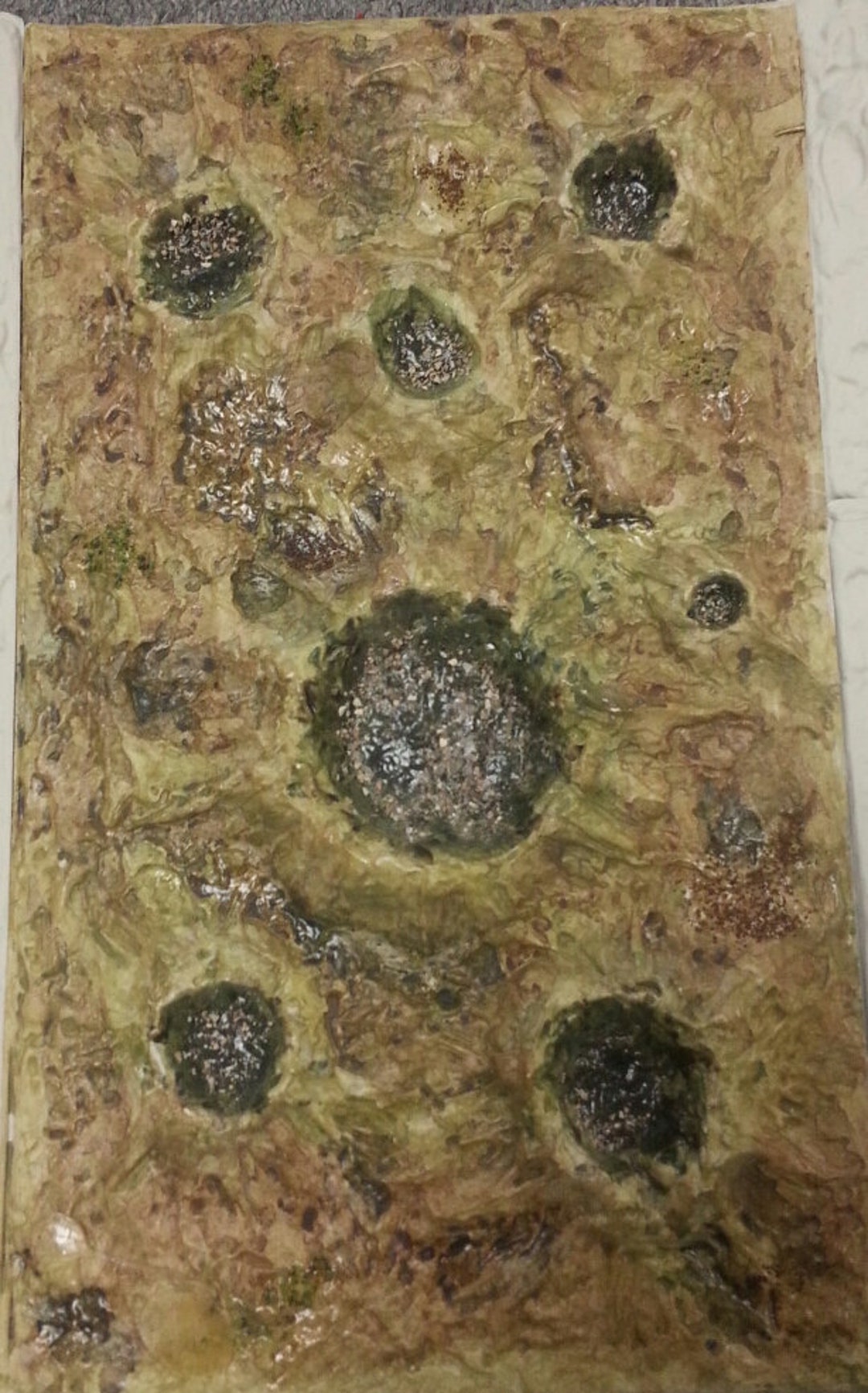 Crater Sheets 7x12 for Wargaming, Dioramas, Miniatures, Military Models ...
