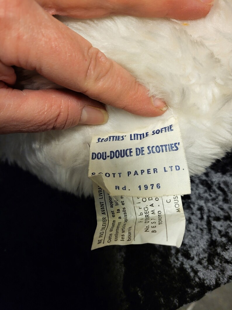 Vintage Scotties Little Softie Plush Stuffed Doll 1976 - Etsy