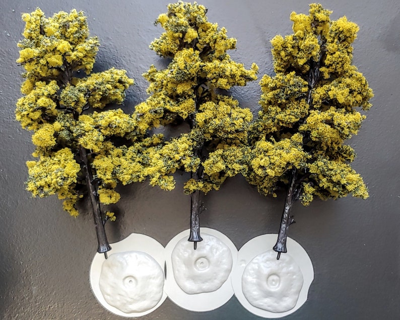 Trees Miniature 8 Tall W/planting Peg and Stands for - Etsy