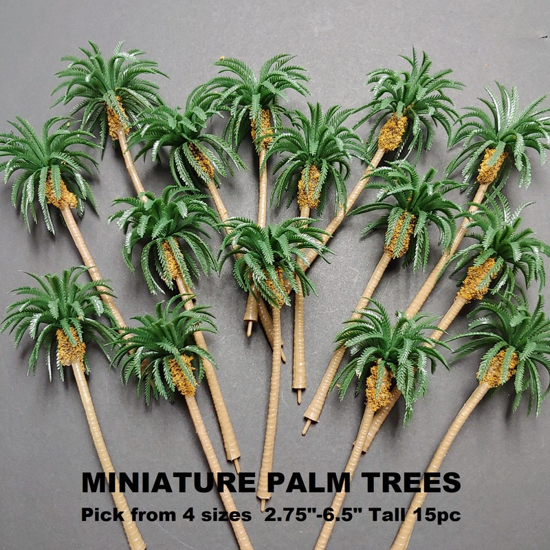 Scale Model Palm Trees - Etsy
