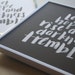 Let Hope Rise and Darkness Tremble - 8x10" Brush Lettering Art Print ...