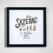 Sazerac Cocktail Recipe, Print of Original Handlettered Watercolor Art ...