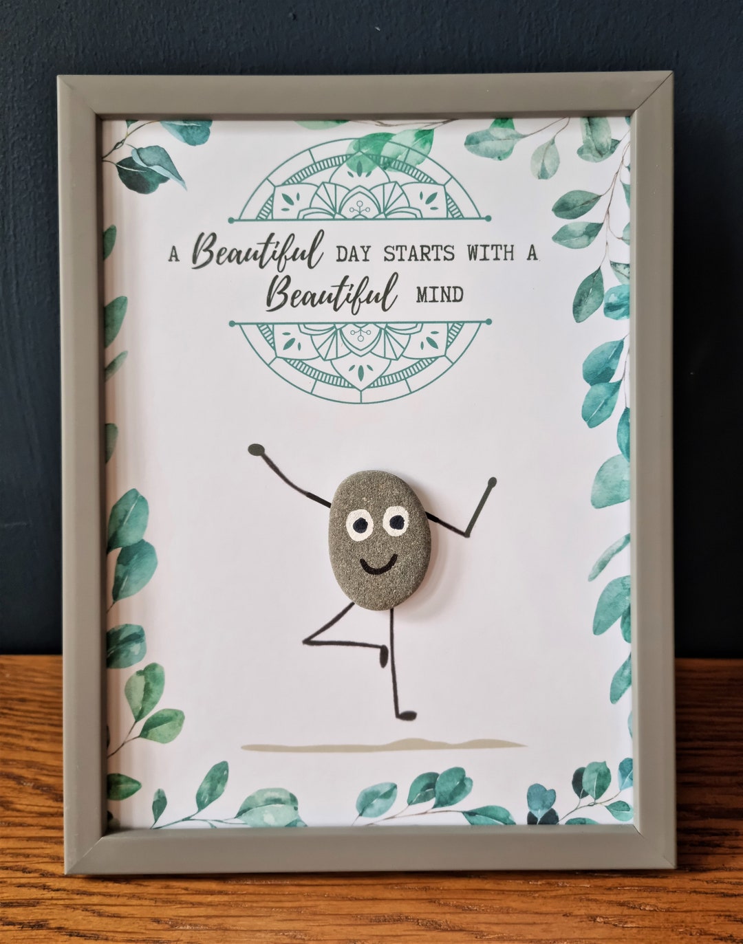 Pebble Art Frame Cornish Pebble Art - Etsy