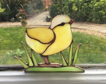 Stained Glass Chick | Etsy