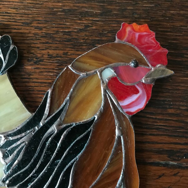 Stained Glass Hen - Etsy