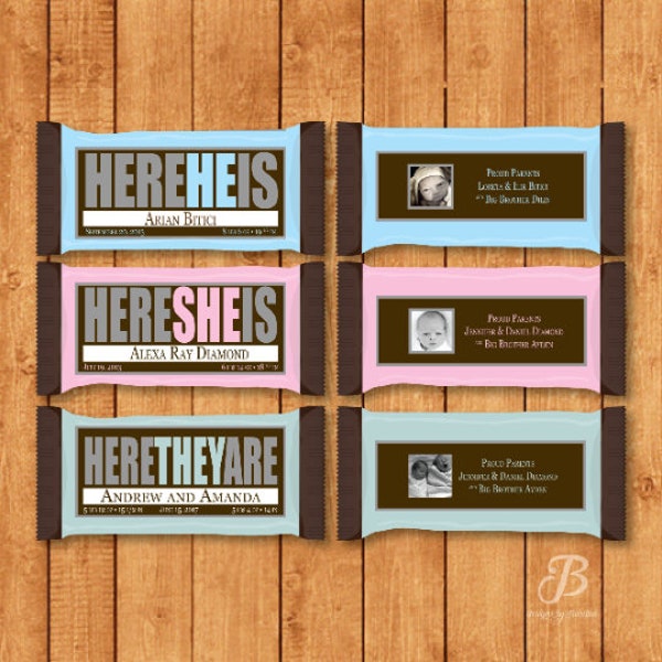 Custom Hershey Bar - Etsy