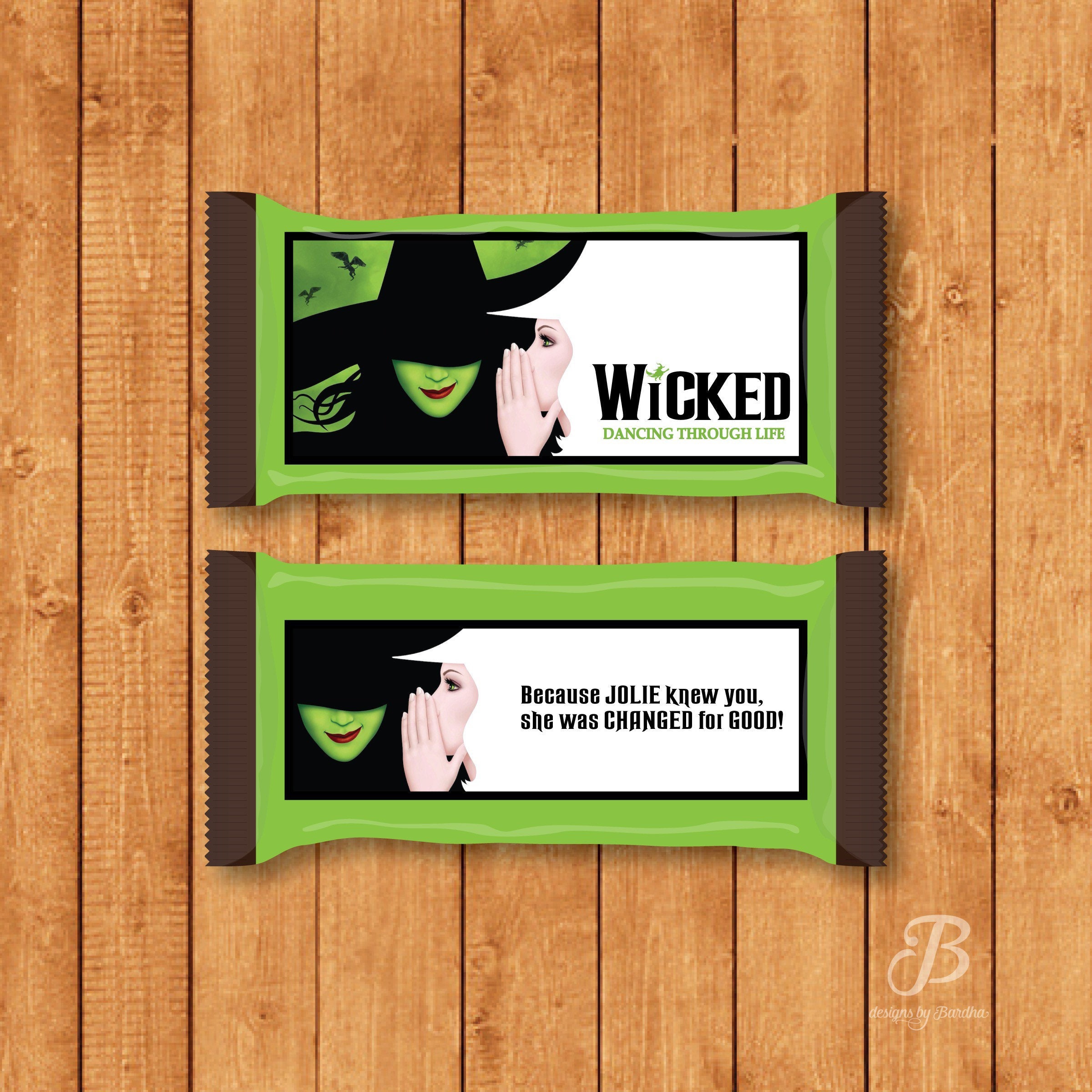 Custom Personalized Candy Bar Wrapper for Hershey Bars - You Print - Etsy