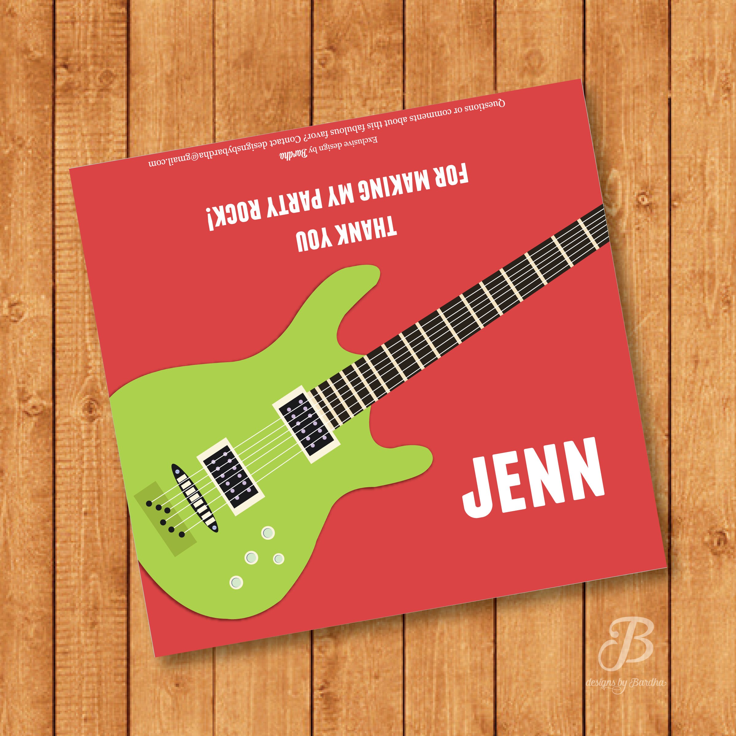 Customized Musical Instruments Candy Bar Wrapper for Hershey Bars - You ...