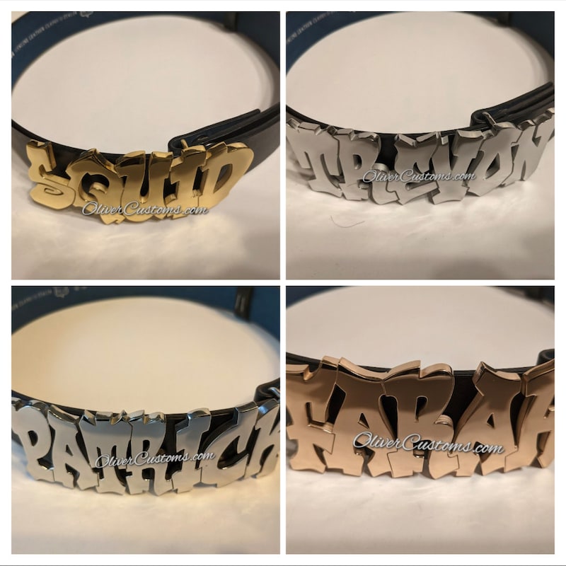 CustomNameBelts - Etsy