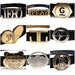 Personalized Custom Monogrammed Belt Buckle: Your Three Letter Initials ...