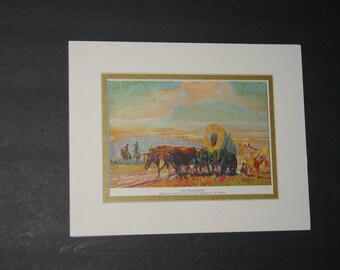 Vintage western art | Etsy