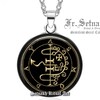 7 AMON Demon Seal Pendant, Goetia Sigil Necklace, Lemegeton Jewelry ...