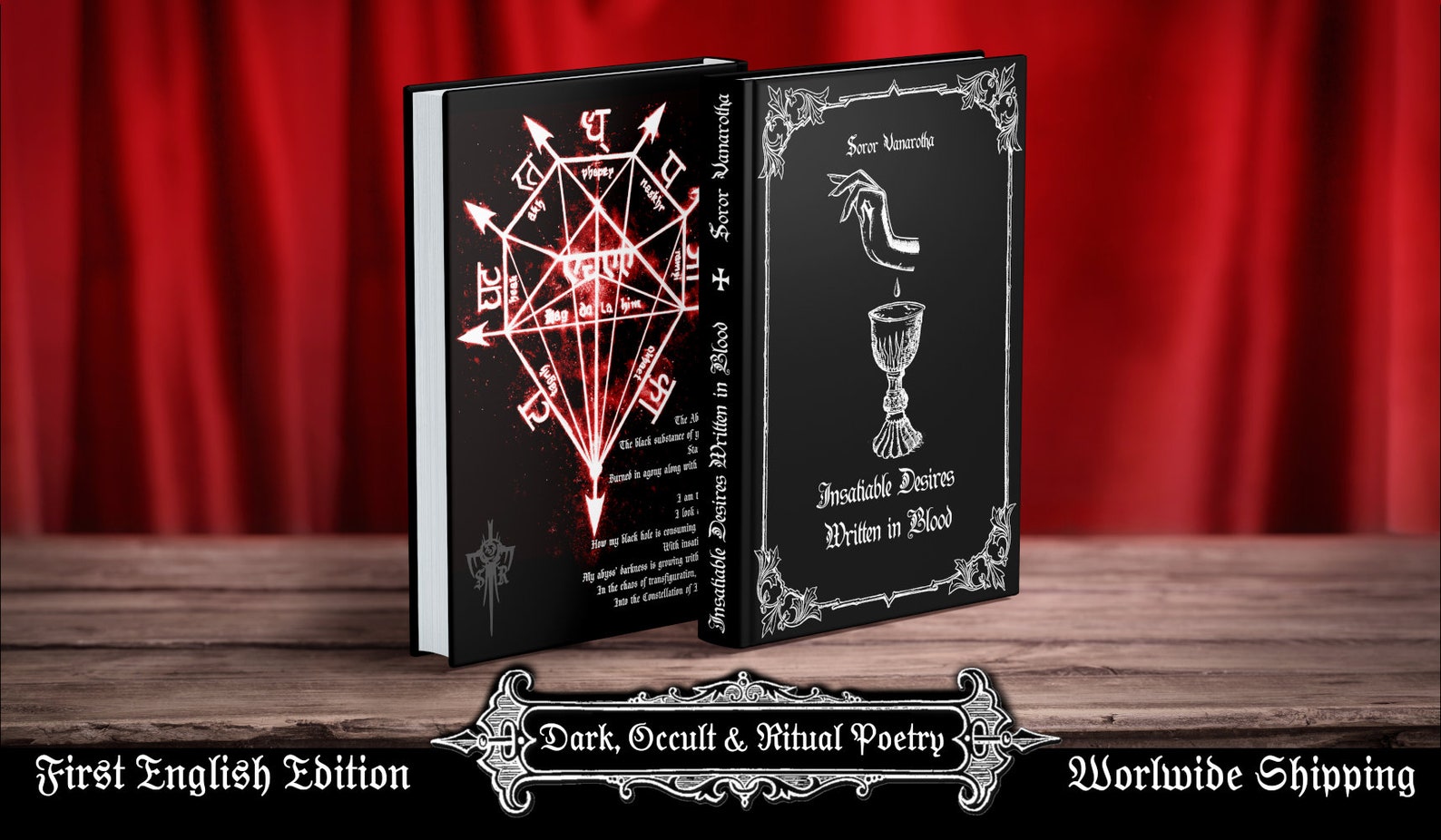 Insatiable Desires Written in Blood by Soror Vanarotha | Witch, Vampire ...