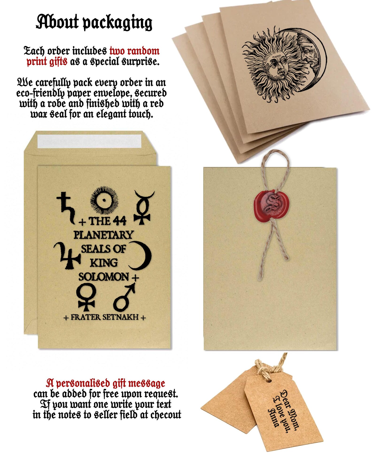 Third Pentacle of Venus Pendant, Love, Respect & Admiration Talisman ...