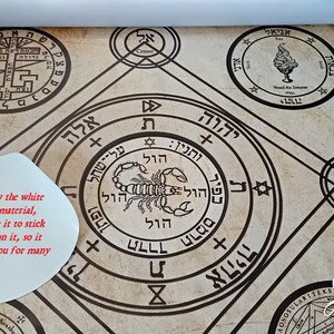 Special Reusable Stickers With 44 Solomon Seals; 2 or 44 Pcs, Fits a ...