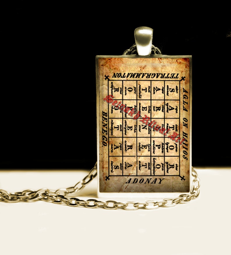 SATOR Square Talisman Occult Amulet Protection Amulet - Etsy