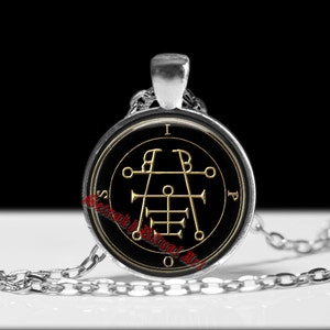 22 IPOS Demon Seal Pendant, Goetia Sigil Necklace, Lemegeton Jewelry ...