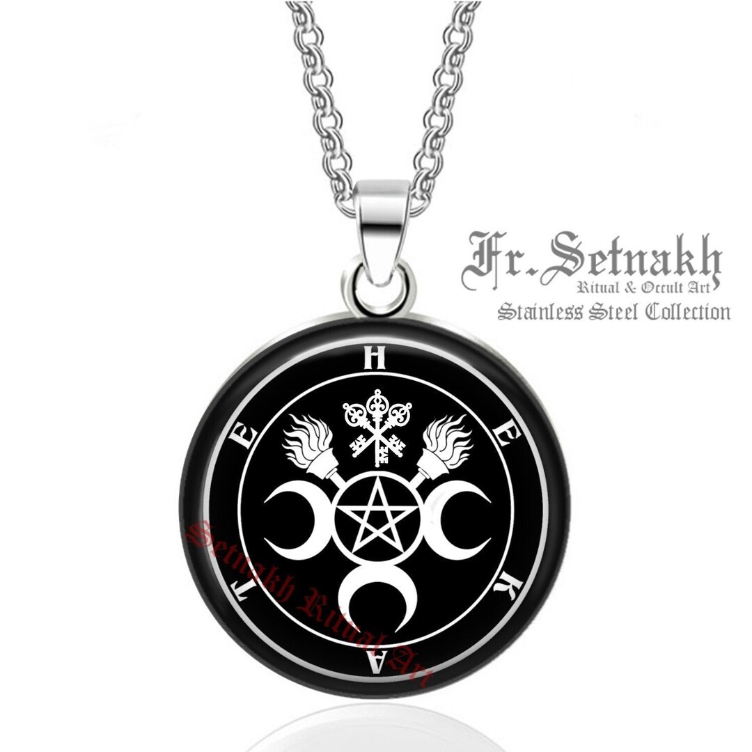 Hecate Sigil Talisman, Goddess of Magic, Witchcraft, the Night, Moon ...