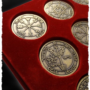 King Solomon 44 PLANETARY PENTACLES | Planetary Seals, Wealth, Health ...