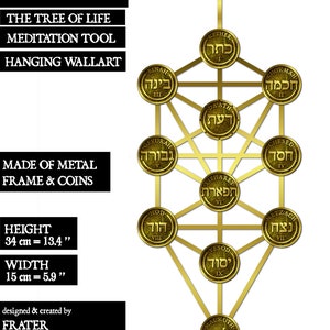 The Sephirothic Tree of Life Tarot, Meditation Altar Tools Sephiroth ...