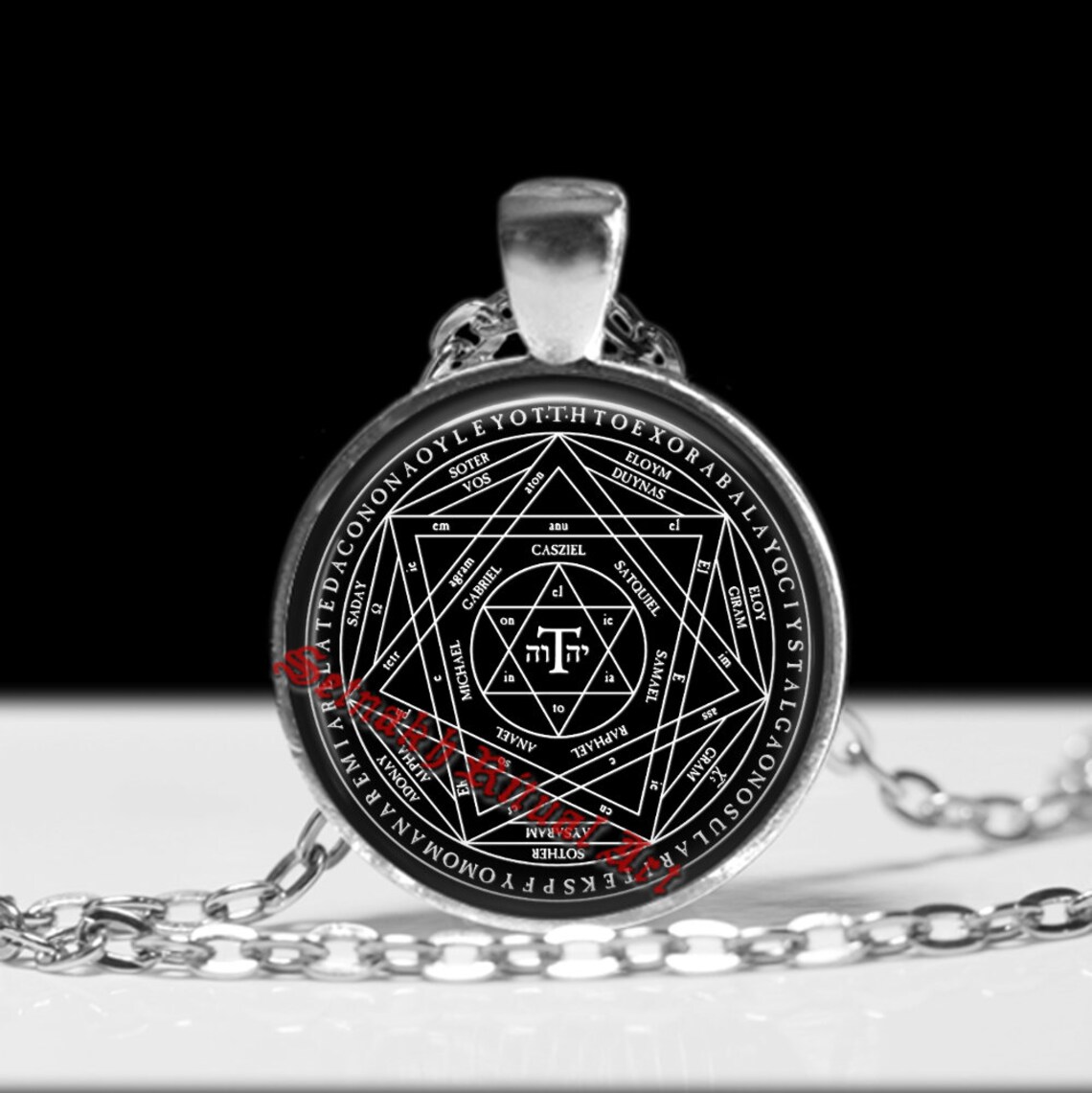 The Seal of God Talisman Celestial Art 7 Archangels Sigil - Etsy