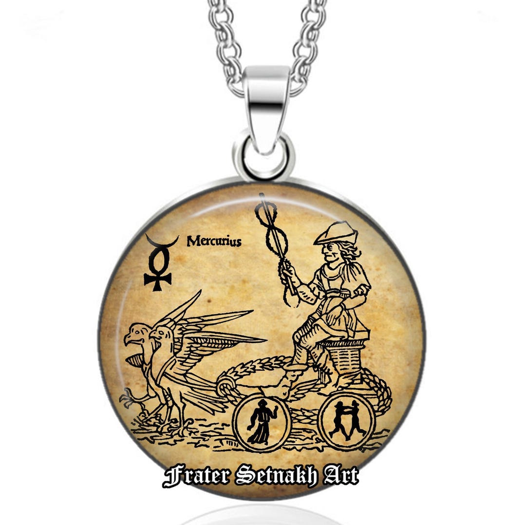 Mercury Hermes Talisman – Planetary Amulet for Communication, Movement ...