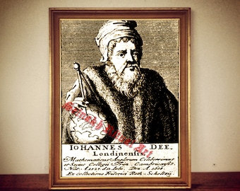 John Dee Poster - Etsy