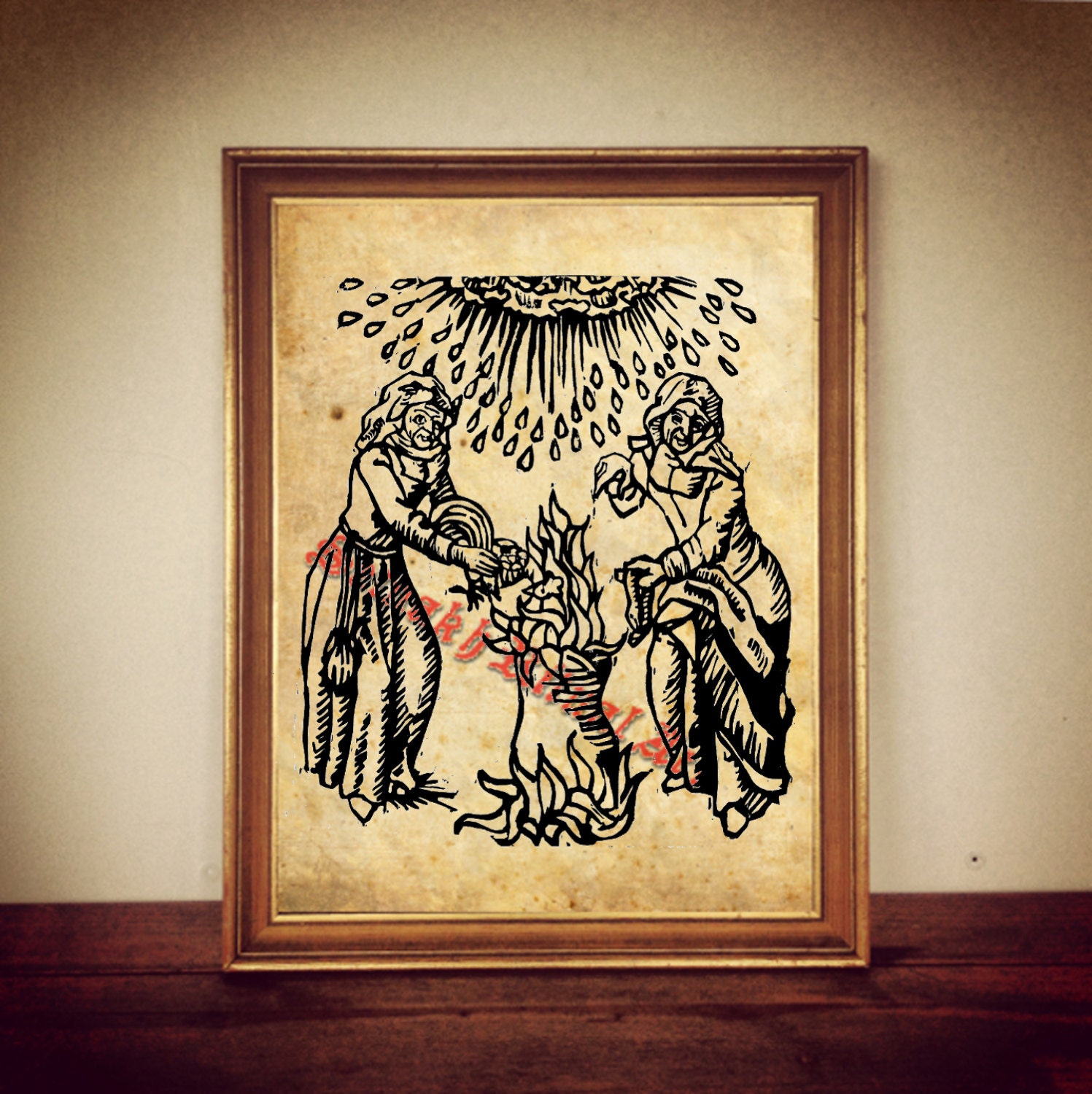 Witches Print Witches Illustration Witches Poster Magic - Etsy Singapore