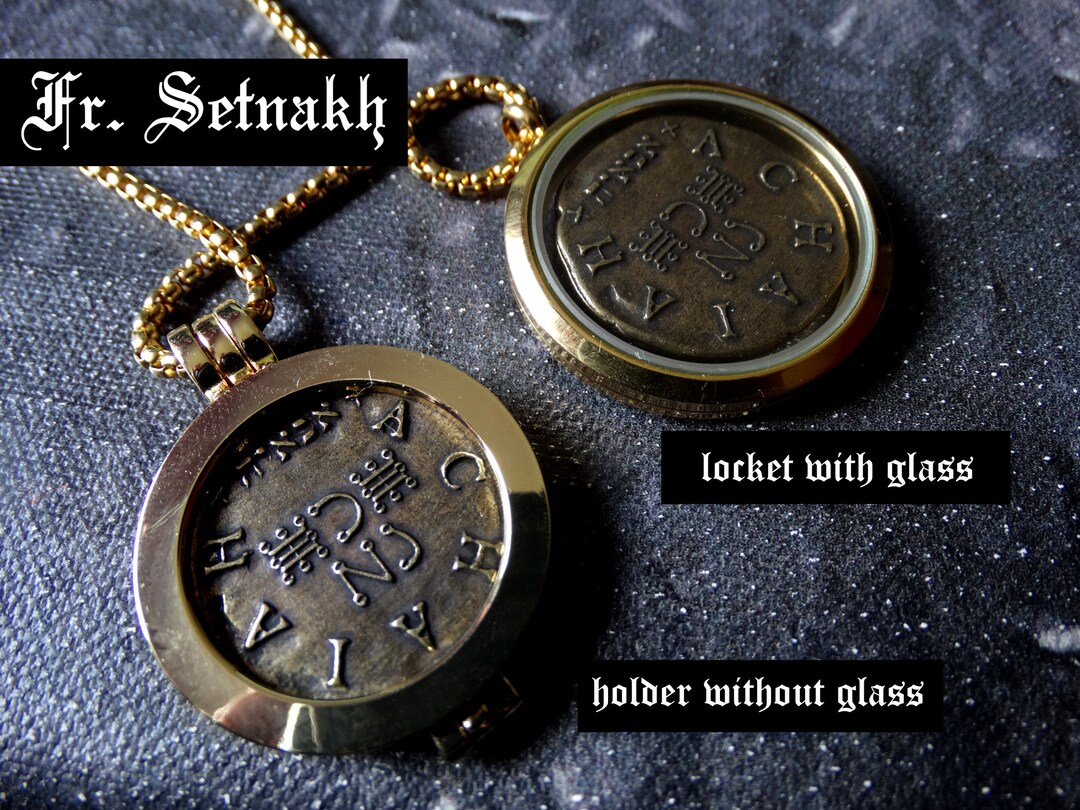 Holder or Locket for the 72 Angels Talisman Coins, Luck, Love ...