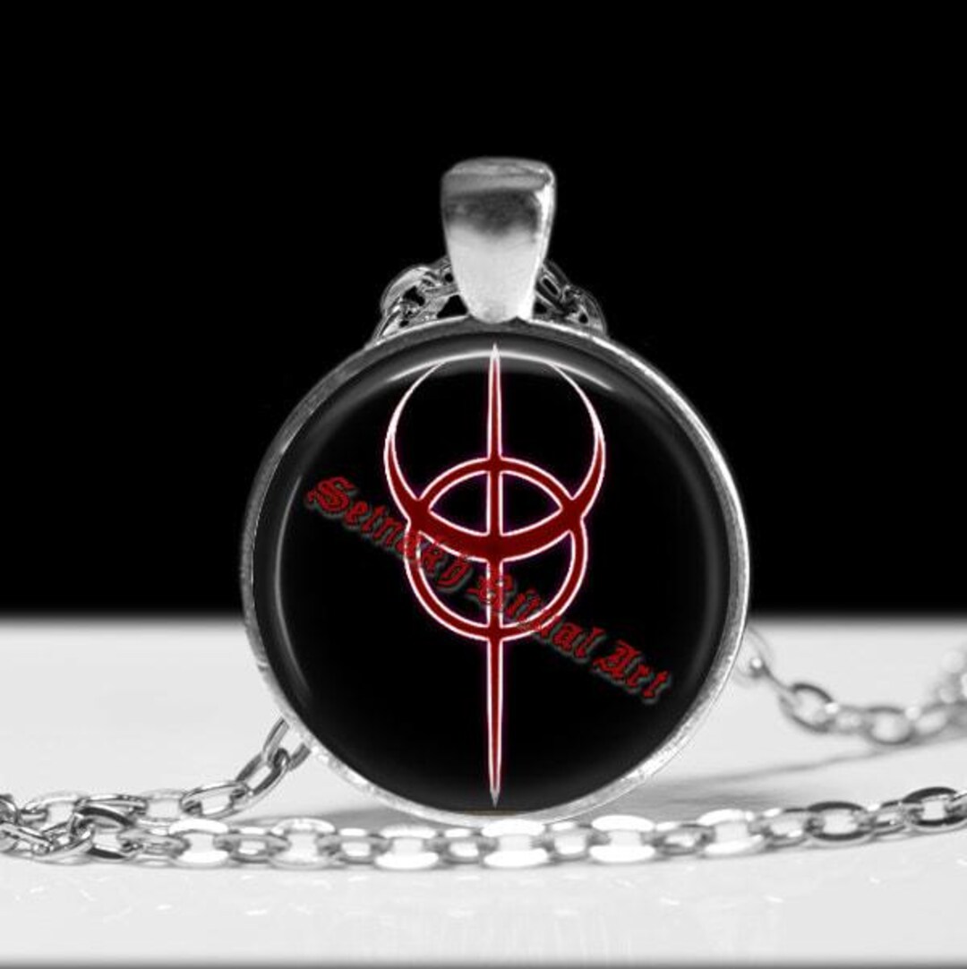Clavicula Nox Pendant, Ritual Necklace, Magic Talisman, Occult Jewelry ...