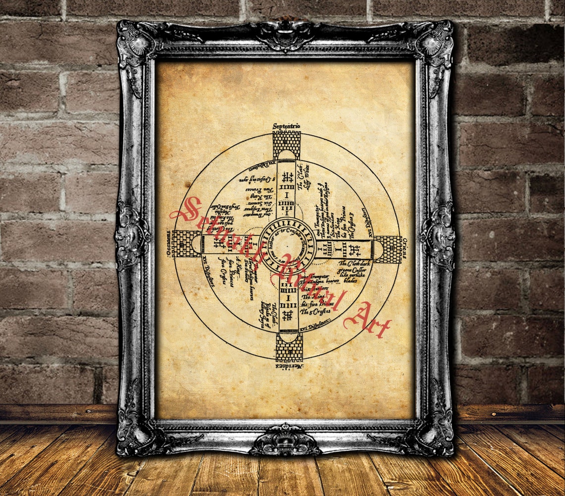 Edward Keeley's vision of Cosmos as a castle print John | Etsy