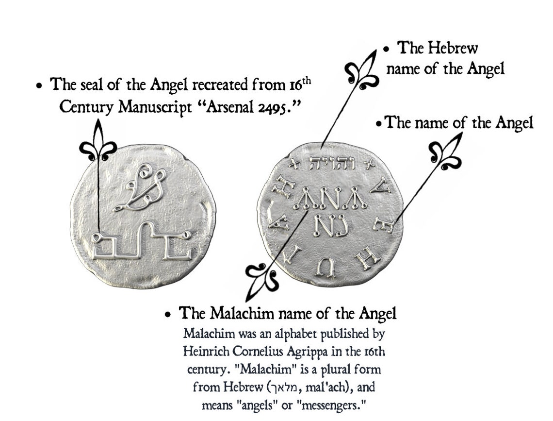THE 72 ANGELS Talismans Coins & Cards Collection Powerfull - Etsy
