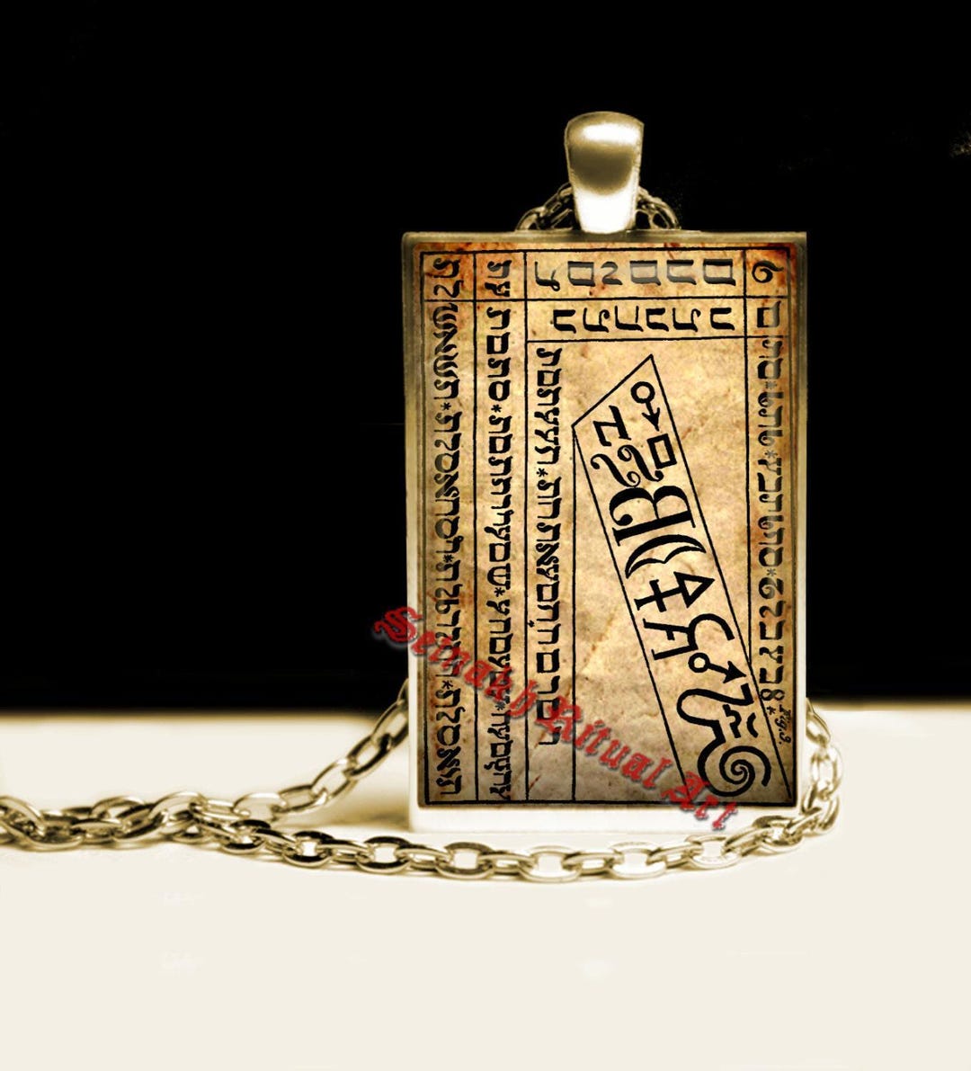Wealth Talisman Pendant | Second Seal of Moses, Occult Amulet #395.2 - Etsy