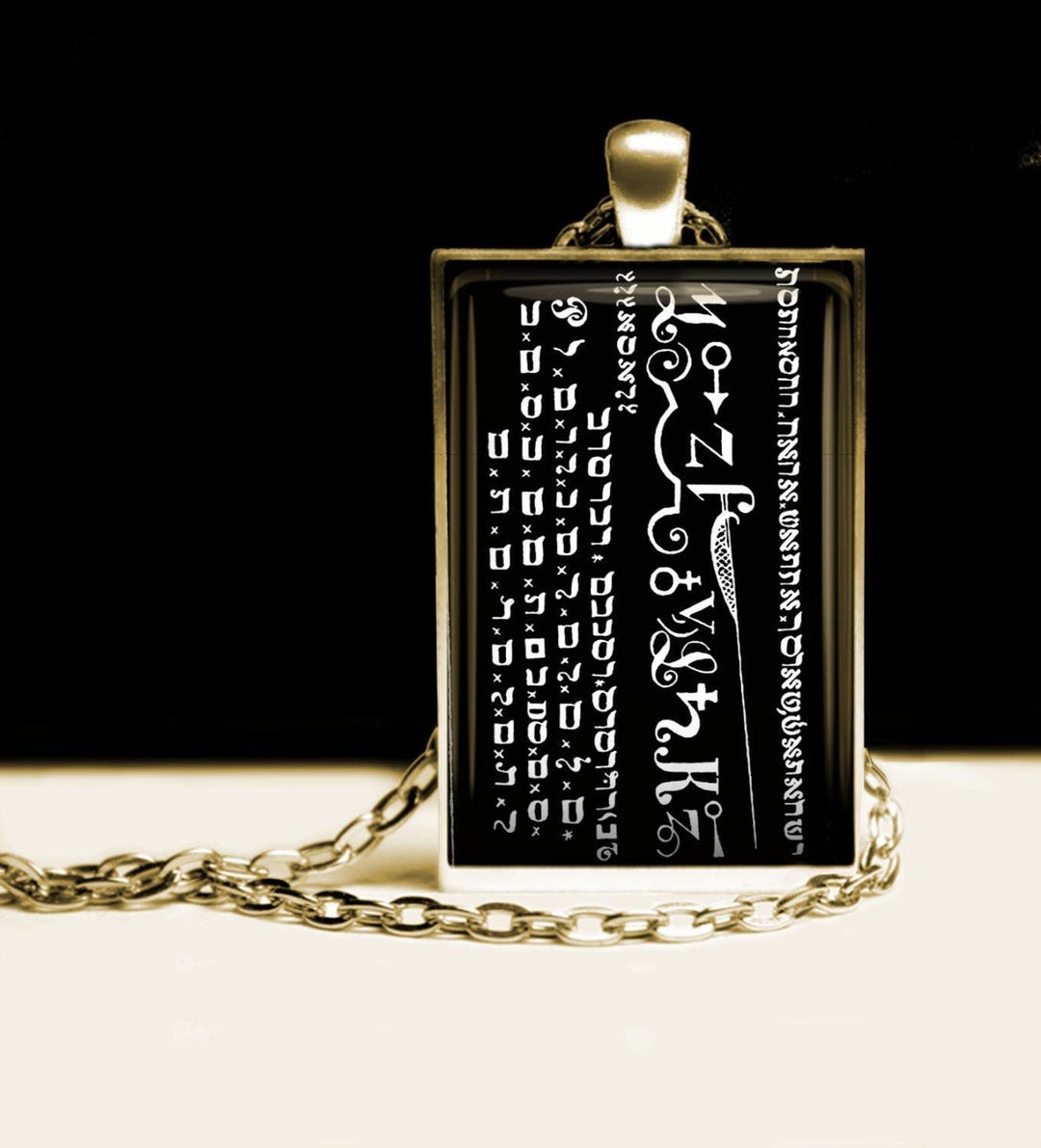 Moses First Seal Pendant | Treasure Talisman, Occult Necklace #395.1 - Etsy