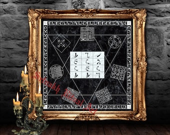 Tile Enochian Holy Table | Etsy