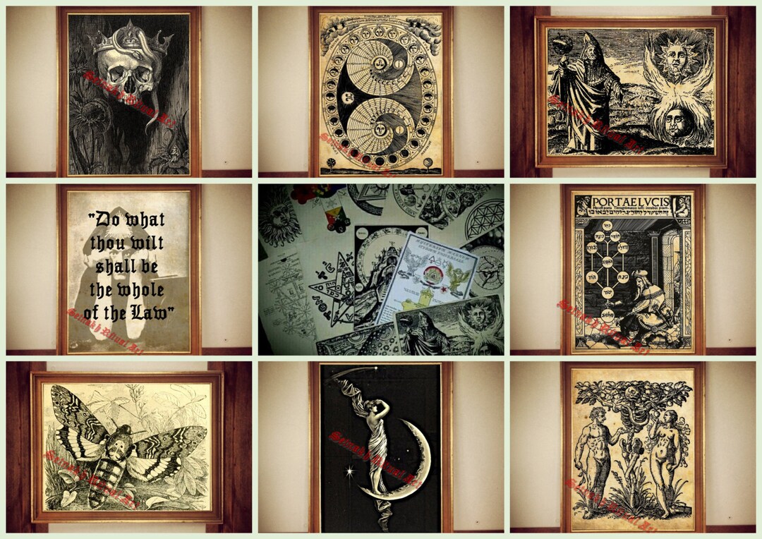 PROMOTION ! Buy 2 Prints Get 1 Free | Occult Print, Occult Illustration ...