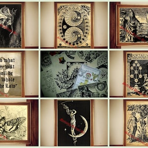 PROMOTION ! Buy 2 Prints Get 1 Free | Occult Print, Occult Illustration ...