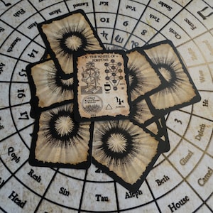 The Sephirothic Tarot - Deck of 78 Cards + Tree of Life Metal ...
