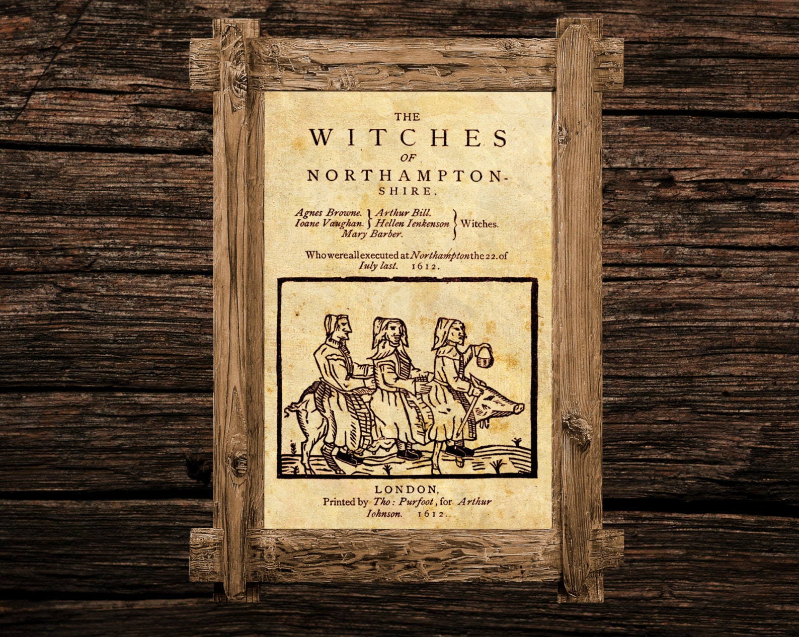 Witches Print, Witchcraft Poster, Magic Art, Occult Home Decor ...