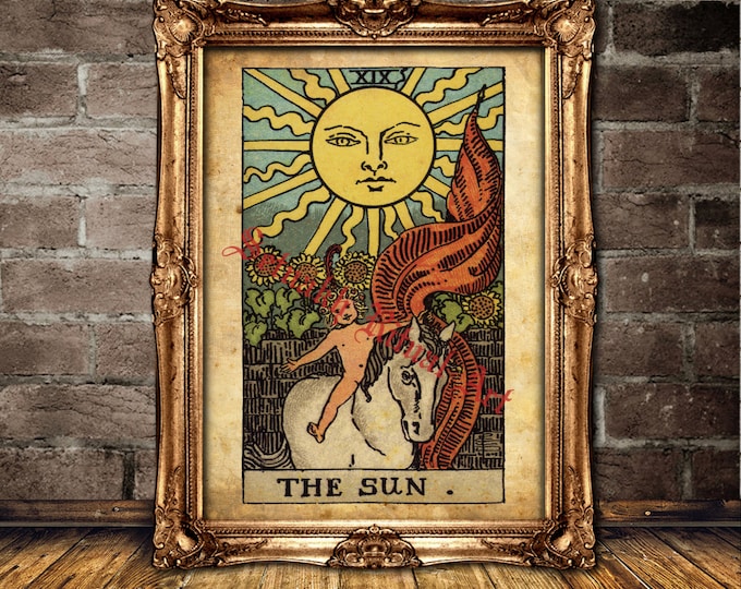 The Devil Tarot Card Print, Shadow Self, Attachment, Addiction ...