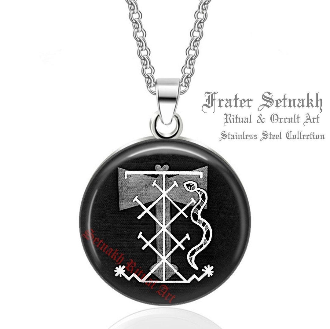 Shango Veve Talisman Pendant, God of Fire Amulet, Voodoo #VD1 - Etsy