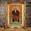 The Devil Tarot Card Print, Shadow Self, Attachment, Addiction ...