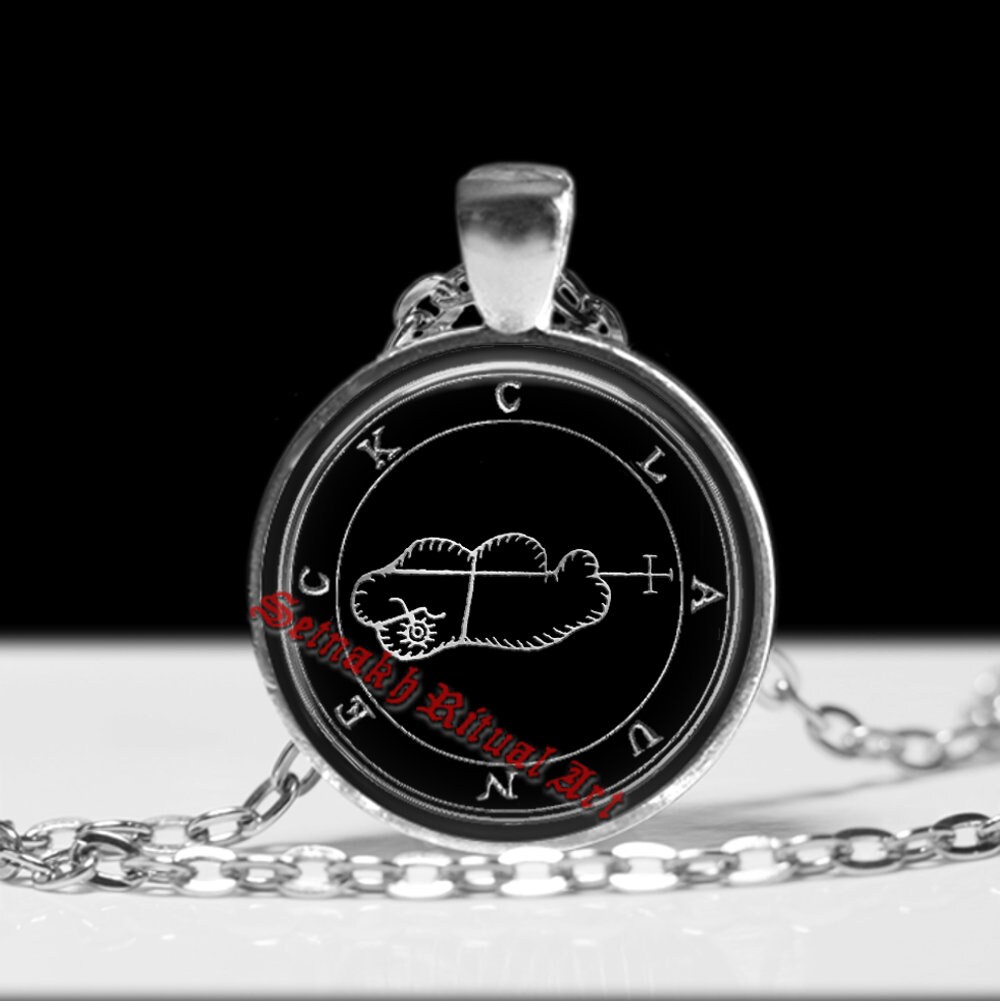 CLAUNECK Seal Talisman Demon of Wealth Money Assisting in - Etsy