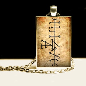 Luck Talisman, Lukkustafir, Galdr Amulet, Viking Pendant, Icelandic ...