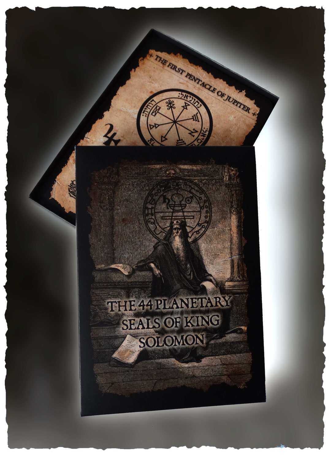 44 SOLOMON PENTACLES - Spiritual Cards, Planetary Seals, Wealth, Health ...