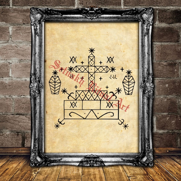 Haitian Veve Art - Etsy