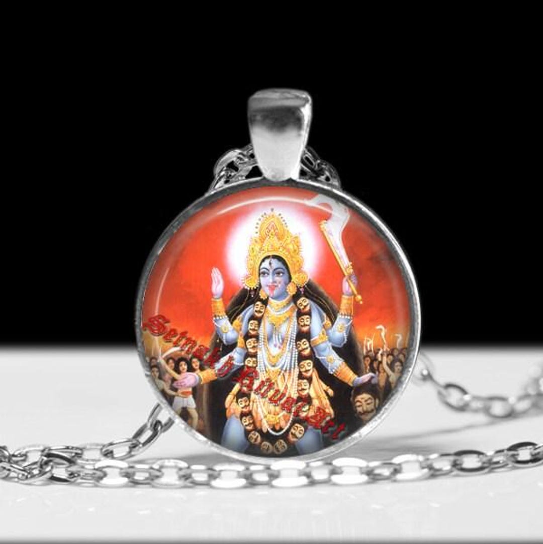 Kali Pendant, Hindu Jewelry, Kali Necklace, Magic Jewelry, Magic ...