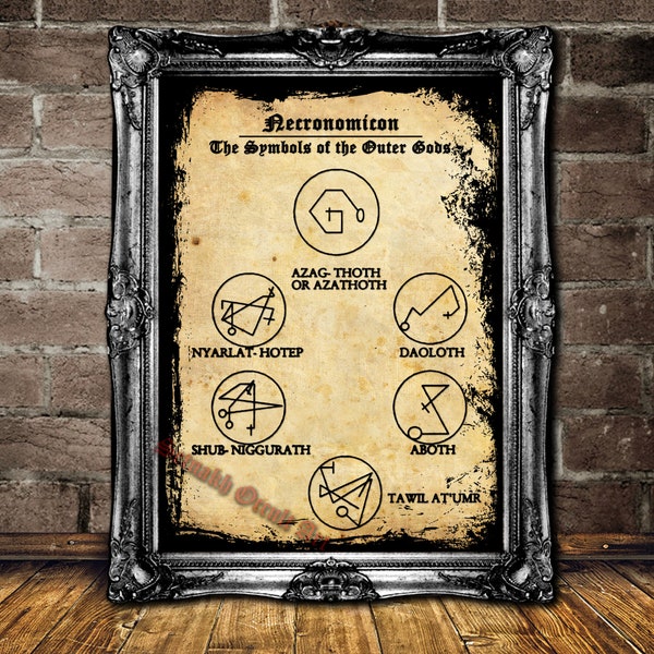 Necronomicon Art - Etsy