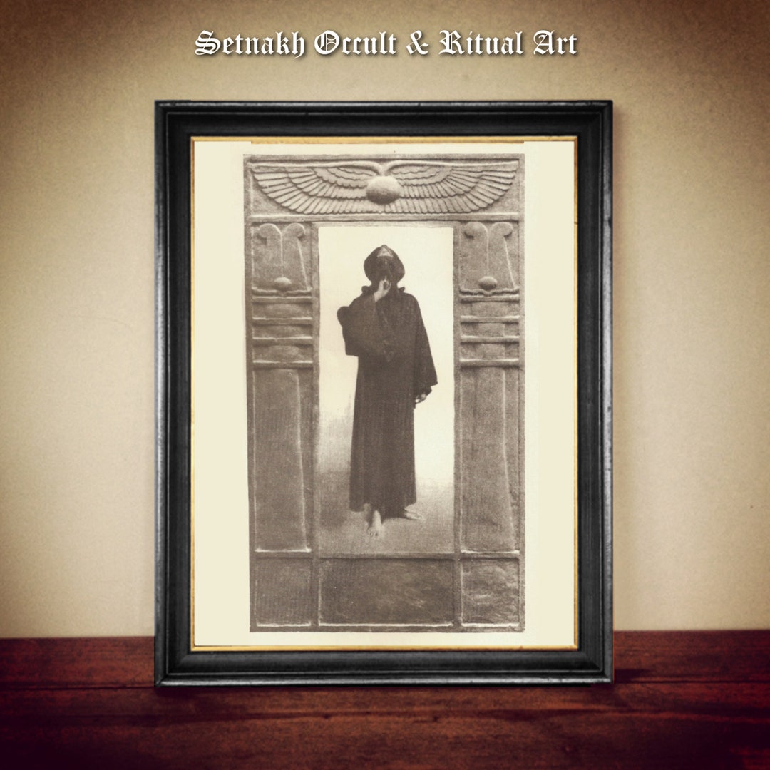 Occultist Aleister Crowley in Robe Photography Unofficially Called ...